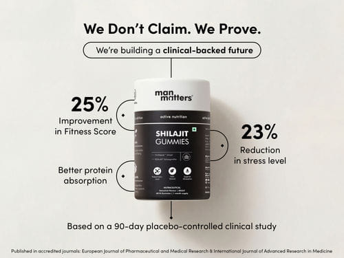 Buy India's first Shilajit Gummies by Man Matters